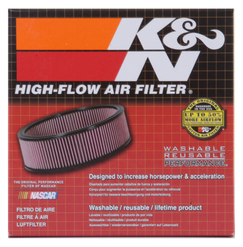 K&N Replacement Air Filter 4.688in ID x 6.063in OD x 1.875in H for Har ...
