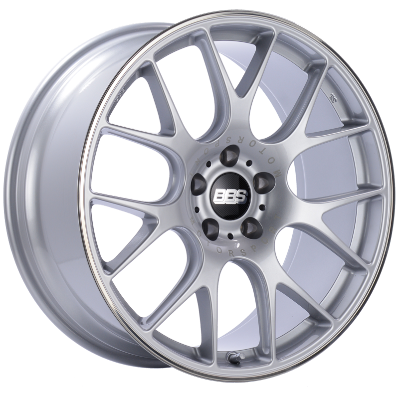BBS CH-R 20x9 5x115 ET24 Diamond Silver Polished Rim Protector Wheel ...