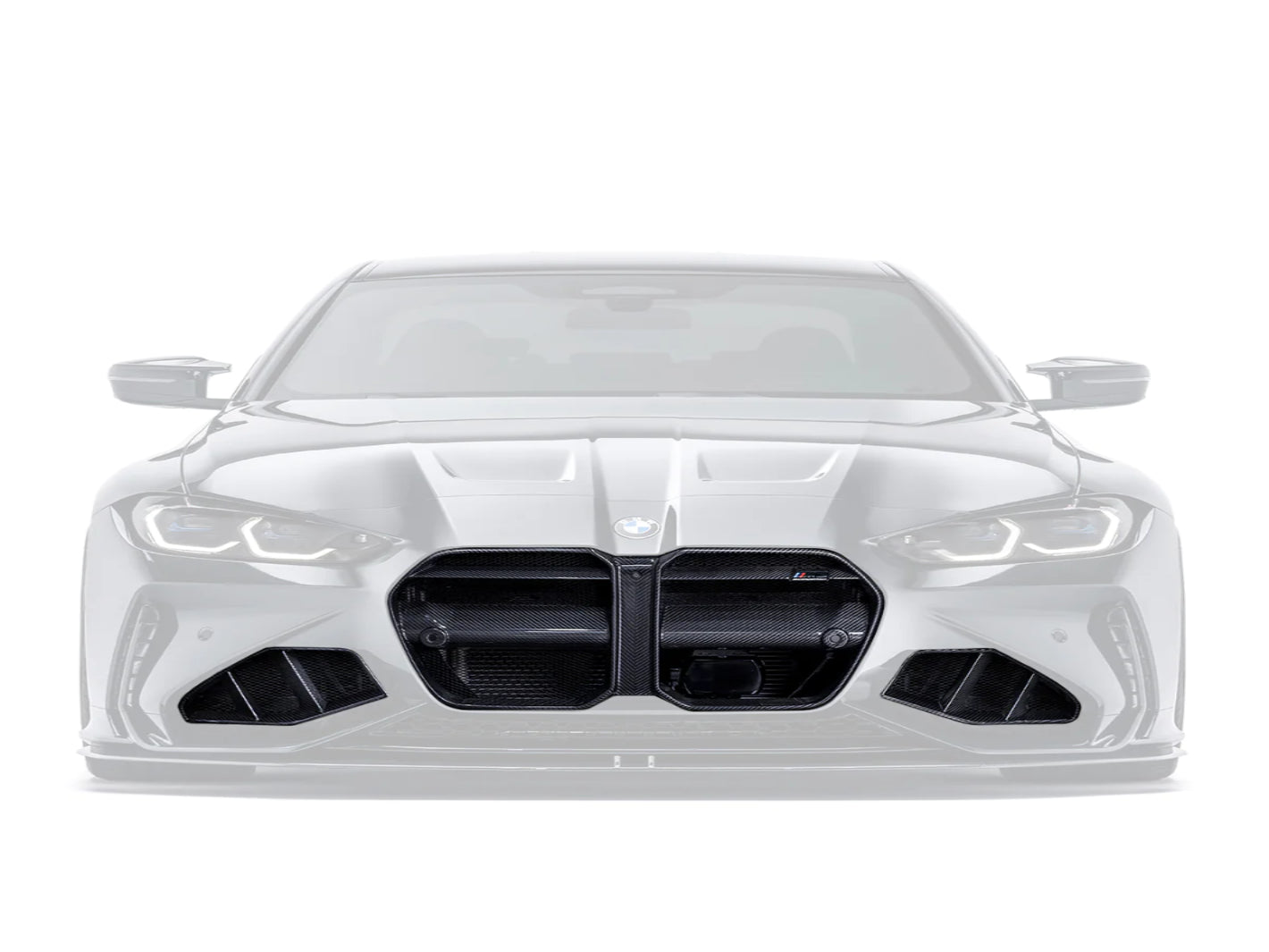 ADRO BMW G8X M3/M4 FRONT BUMPER CARBON FIBER GRILLE & DUCT VENTS – ARMTWKZ