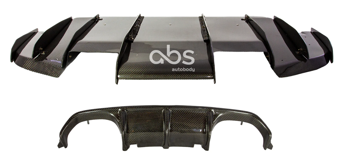 VARIS STYLE CARBON FIBER DIFFUSER - F80 M3 / F82 M4 – ARMTWKZ