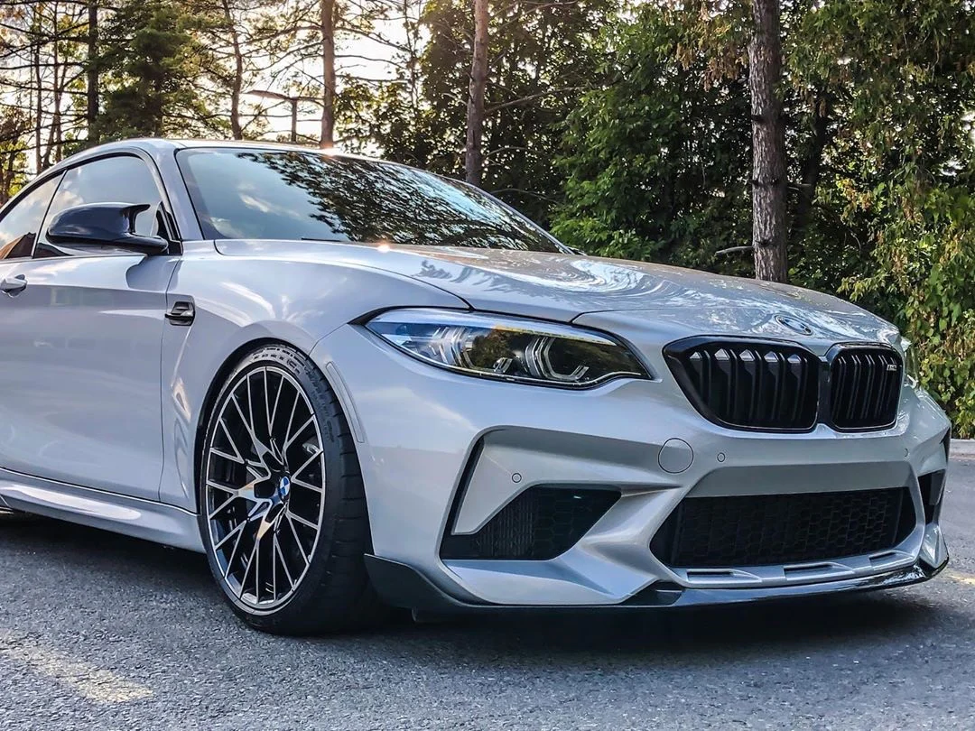 F87 M2 COMPETITION CARBON FIBER PERFORMANCE STYLE FRONT LIP – ARMTWKZ