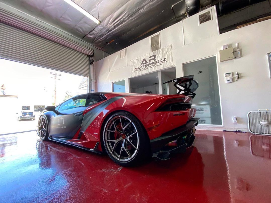 20" BBS FI-R in Diamond Black finish for Lamborghini Huracan Wheel Set ...